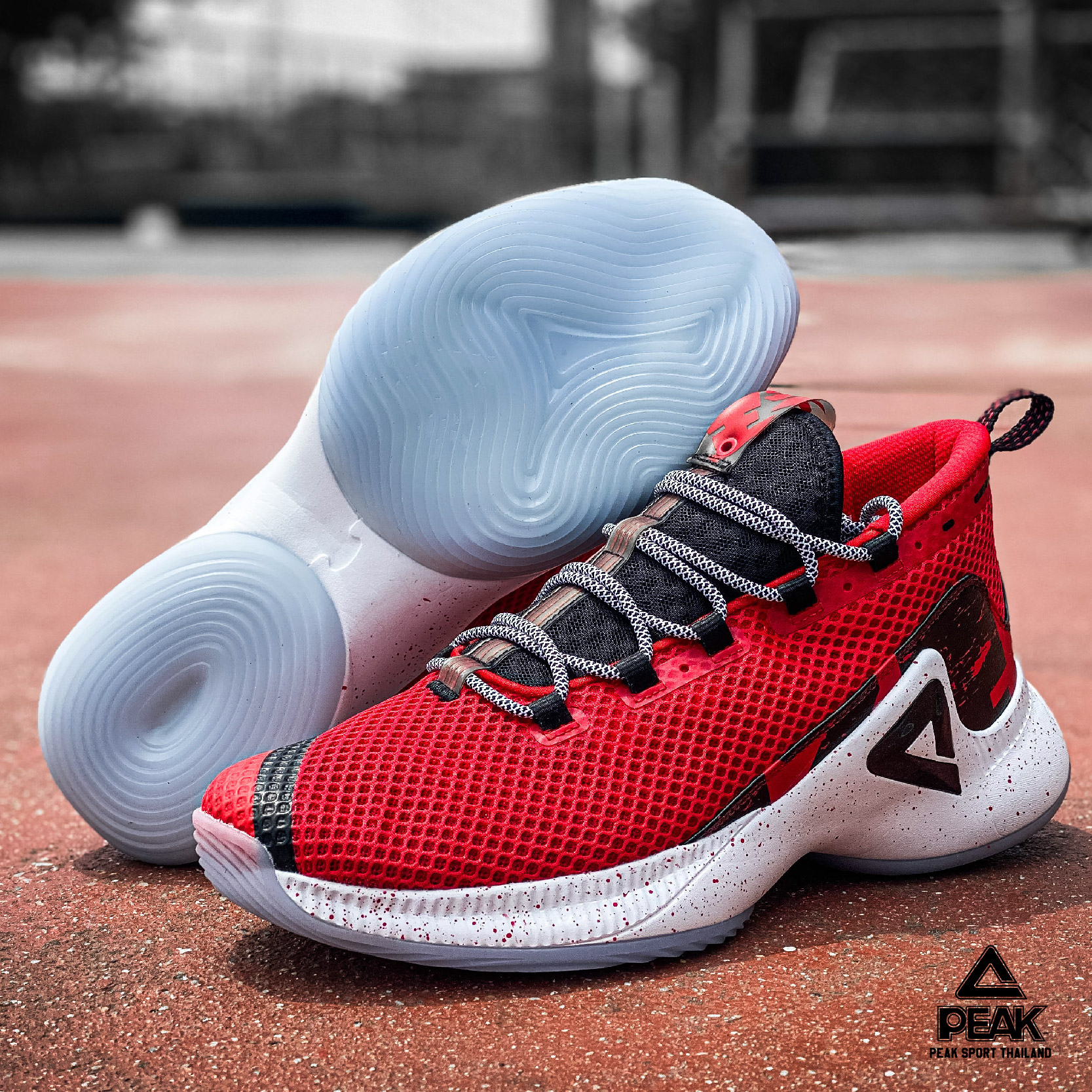 SALE!!PEAK รองเท้า บาสเกตบอล Basketball shoes พีค Rising Star Flyer ...