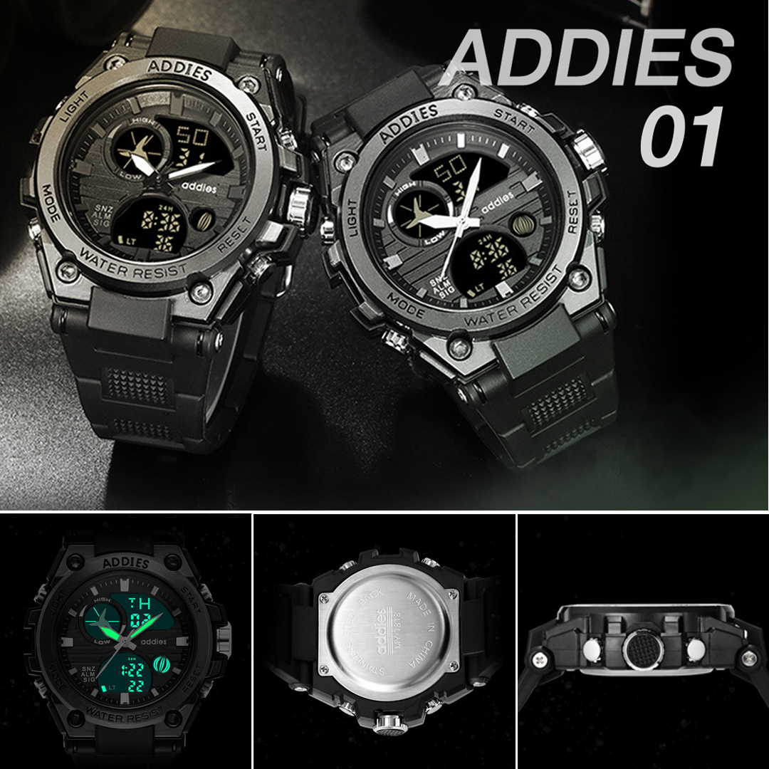 พร้อมส่ง????นาฬิกา addies นาฬิกาข้อมือผู้ชาย นาฬิกาผู้ชายกันน้ำ กัน ...