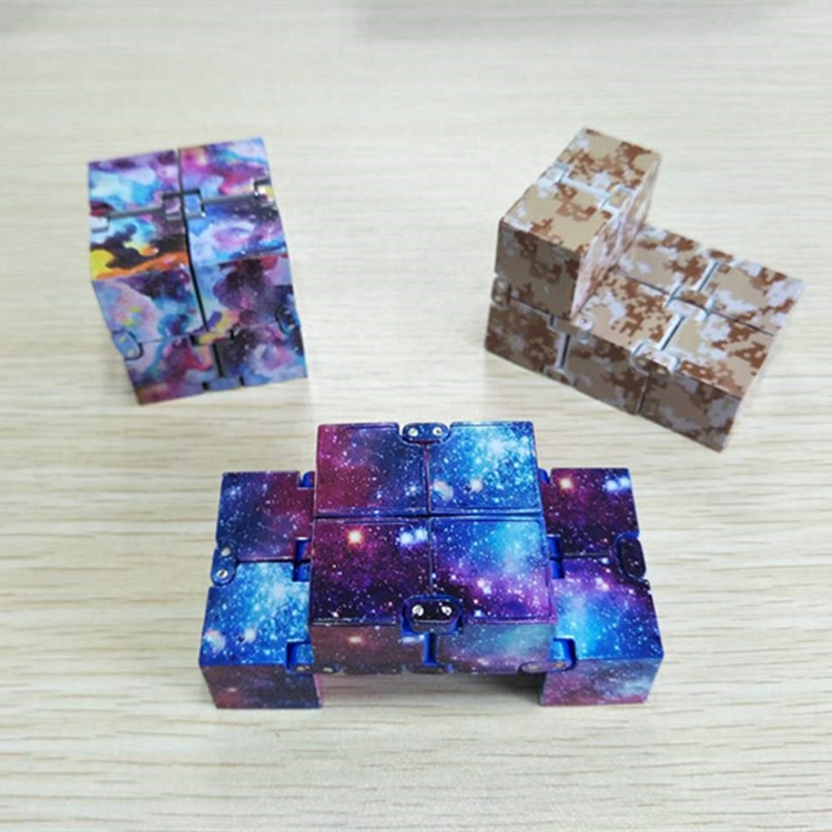 Trend Creative Infinite Cube Infinity Cube Magic Cube Office Flip Cubic ...