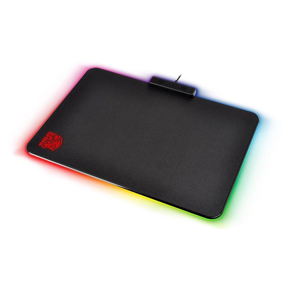 (WOW) MOUSE PAD (เมาส์แพด) Tt ESPORTS GAMING GEAR DRACONEM RGB - europe ...