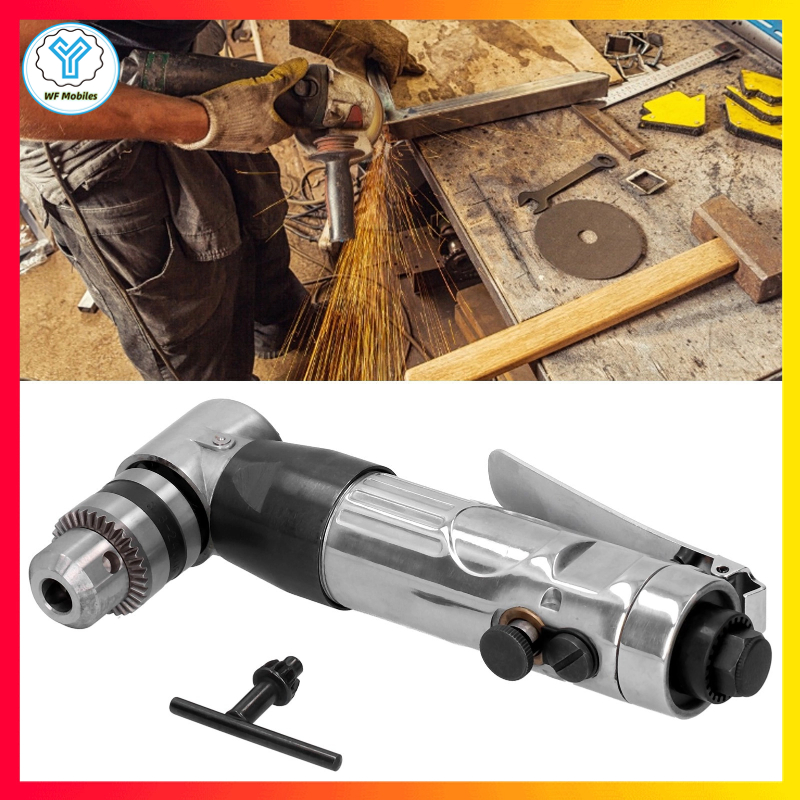 สว่านลมแบบพลิกกลับได้ 90 องศาการเจาะด้วยลม Super Power Tool พร้อมประแจ ...