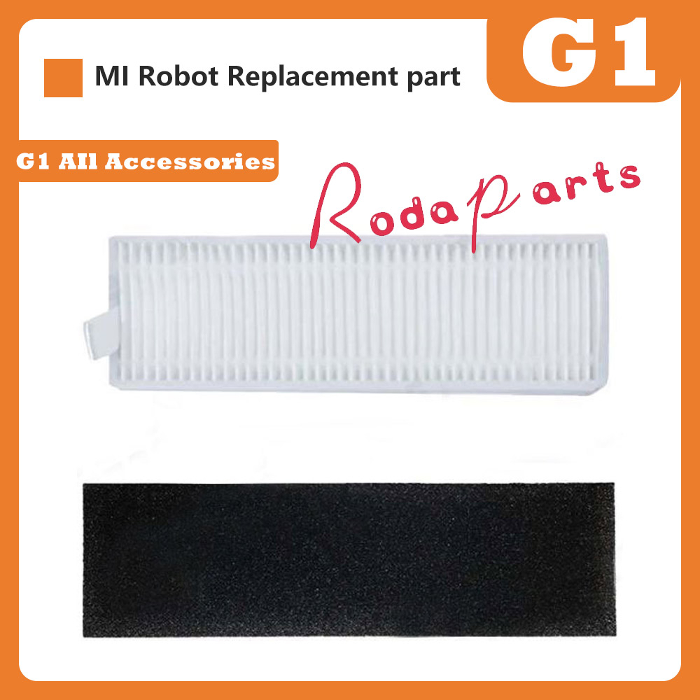 สำหรับ Xiaomi Mijia G1 MJSTG1 MI Hepa ตัวกรองในตัวฟองน้ำกรองอะไหล่หุ่น ...