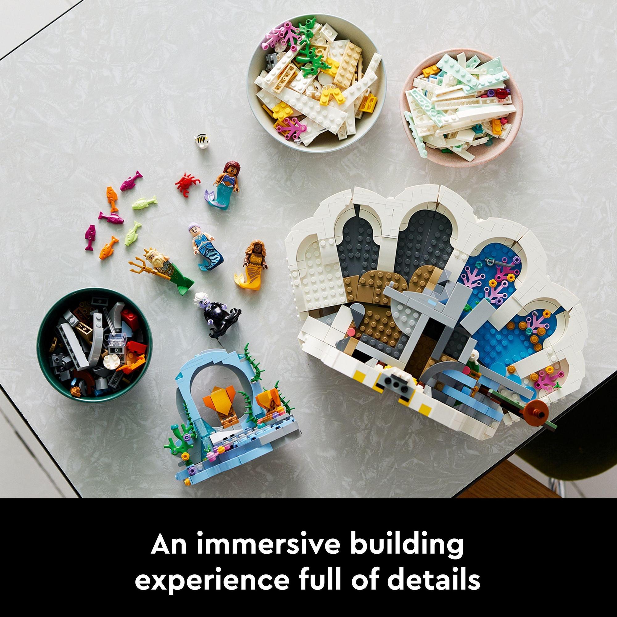 Exclusive Lazada LEGO Disney Princess 43225 The Little Mermaid Royal ...