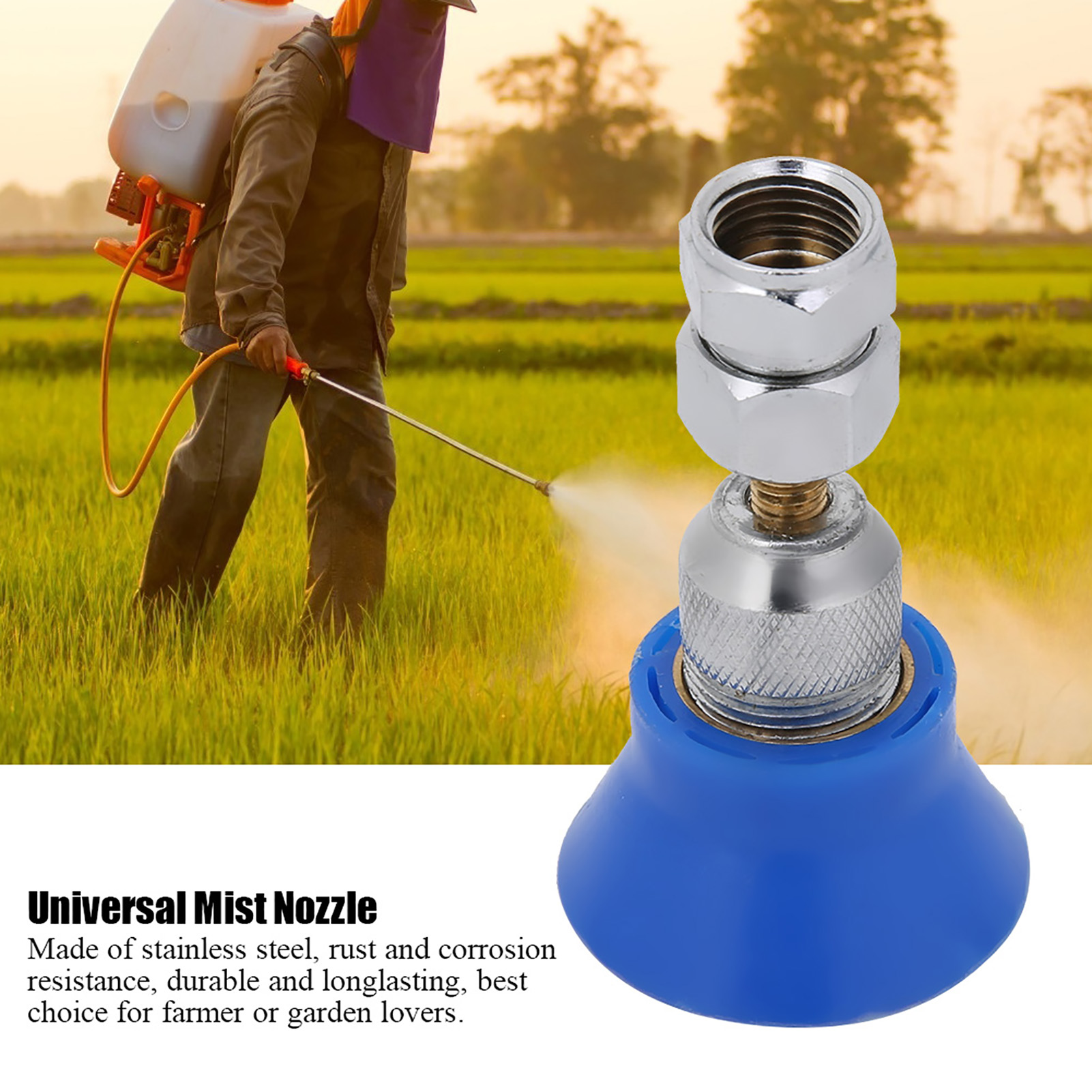 Universal Flexible Mist Nozzle High Pressure Agricultural Atomizing Sprayer | Lazada.co.th