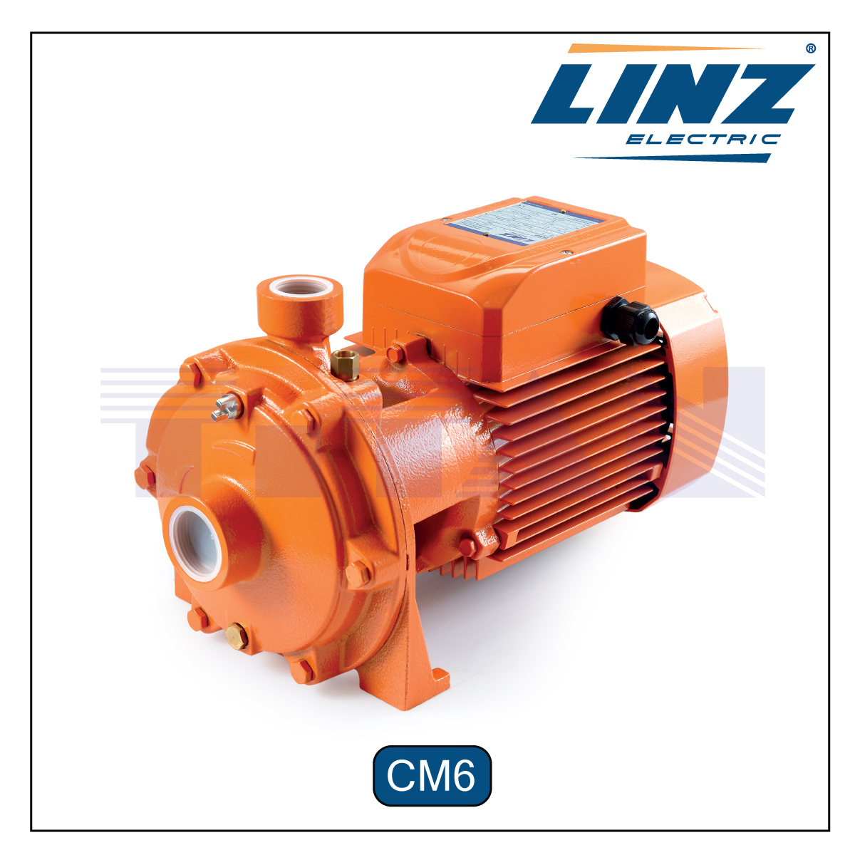 ปั๊มน้ำหอยโข่ง ใบพัดคู่ LINZ (ลินซ์) รุ่น CM6 | Lazada.co.th