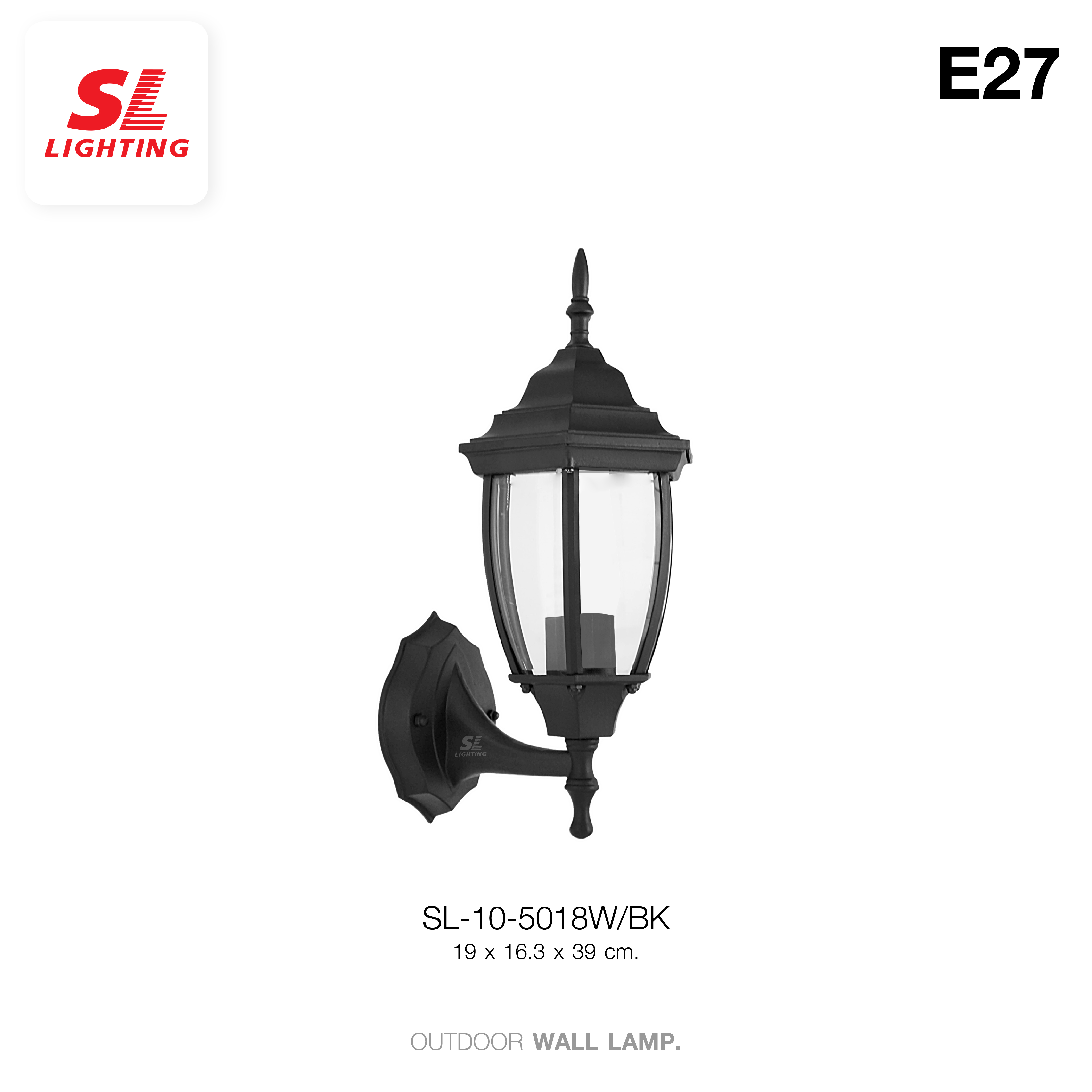 SL LIGHTING Outdoor Wall Lamp โคมไฟติดผนังภายนอก Classic Style รุ่น SL ...