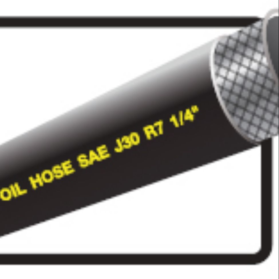 สายน้ำมันแก็สโซฮอล Gasohol Hose E20 E85 รู 1/4" ยาว1เมตร | Lazada.co.th