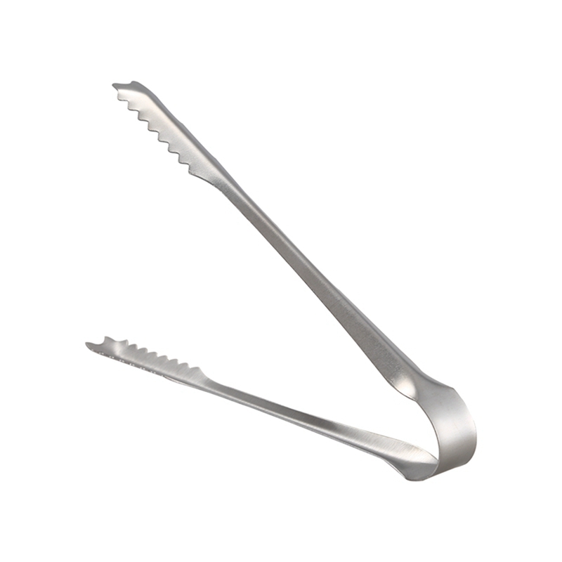 6 inches Stainless Steel Ice Clamp Ice Bucket Tweezers Tweezers Tongs ...