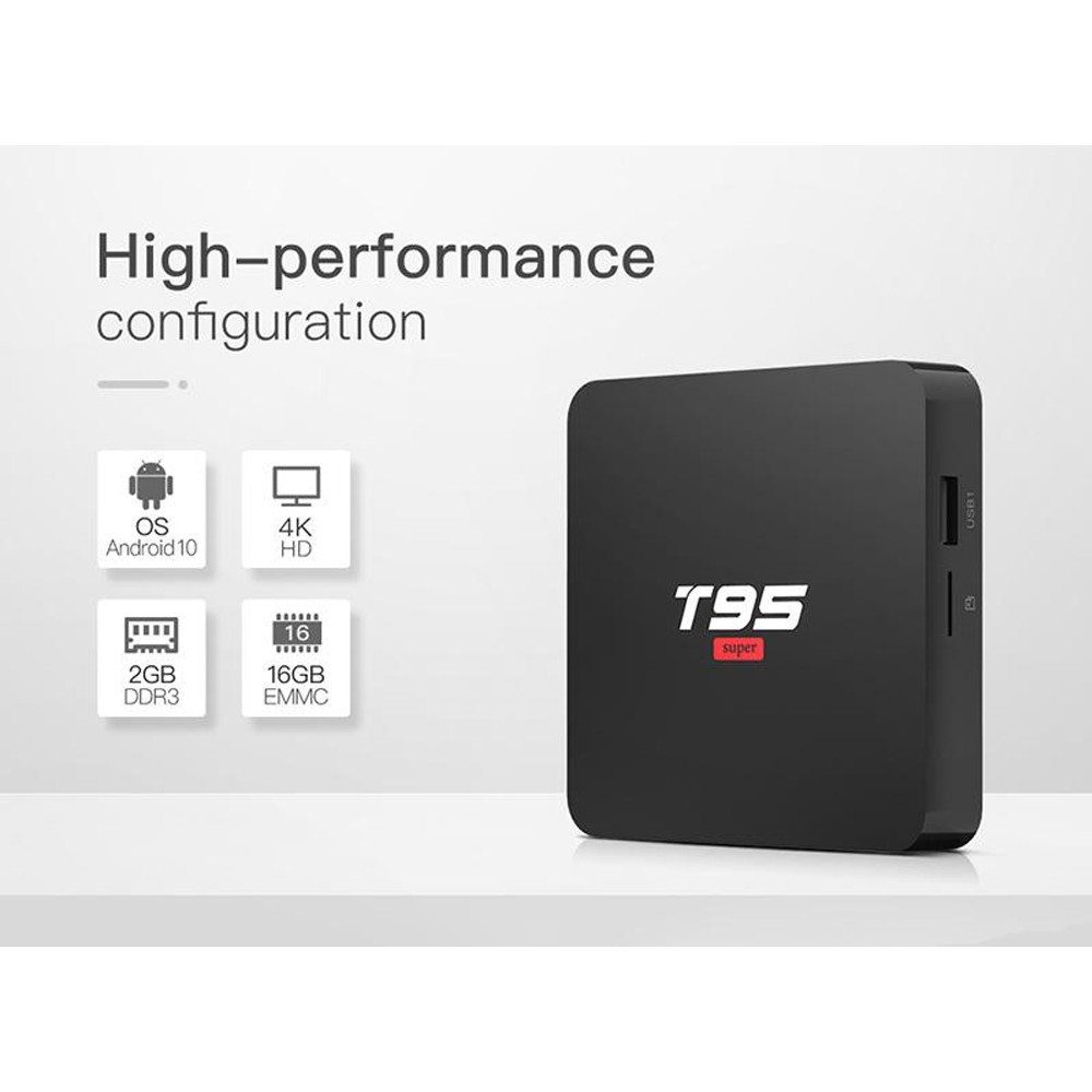 ♈ T95 Super Android TV Box RAM 2.4GHz WiFi รองรับ 4K ดูหนังออนไลน์ ...