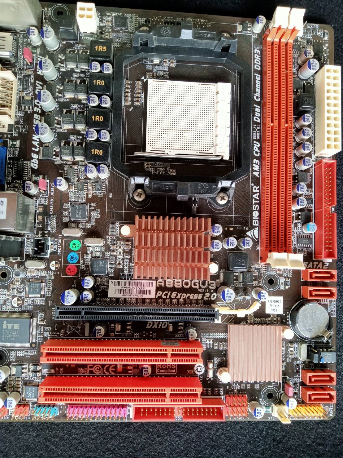 Mainboard Biostar A880GU3 Socket AM3 - THANA_P - ThaiPick