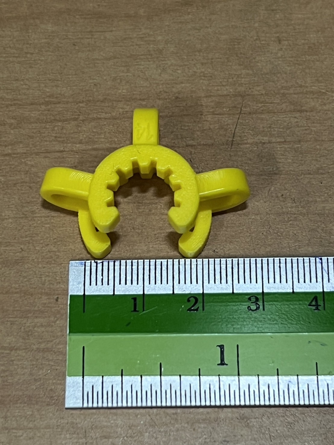 ข้อต่อล็อคพลาสติก คละสี Lab Keck Clips ใช้สำหรับ Glass ground Joint ...