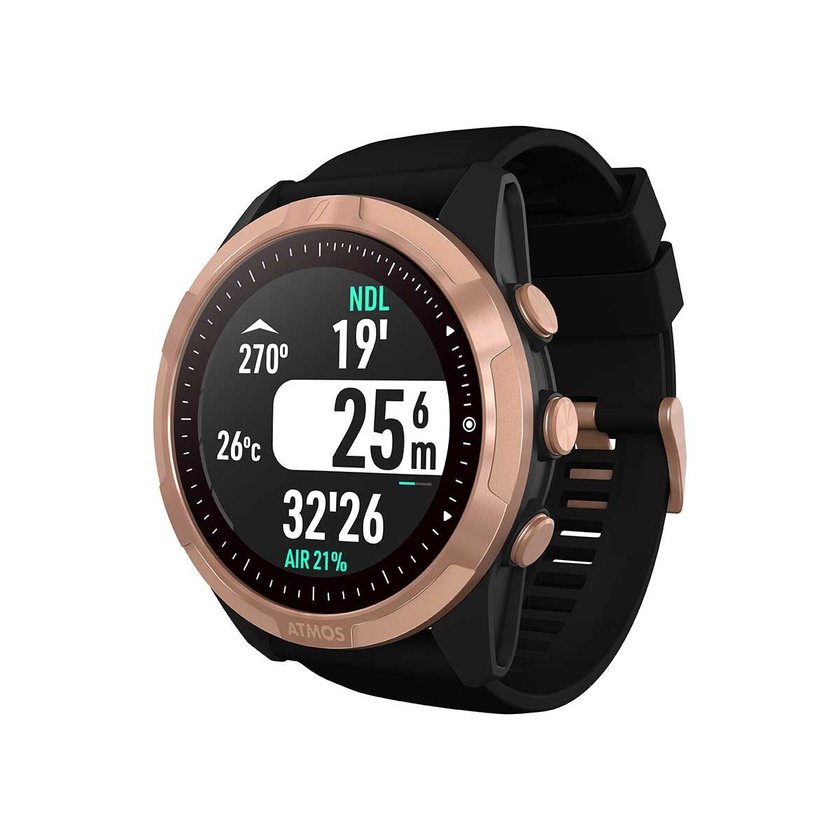 DIVE COMPUTER แบรนด์ ATMOS MISSION TWO ไดฟ์คอมพิวเตอร์ | Lazada.co.th