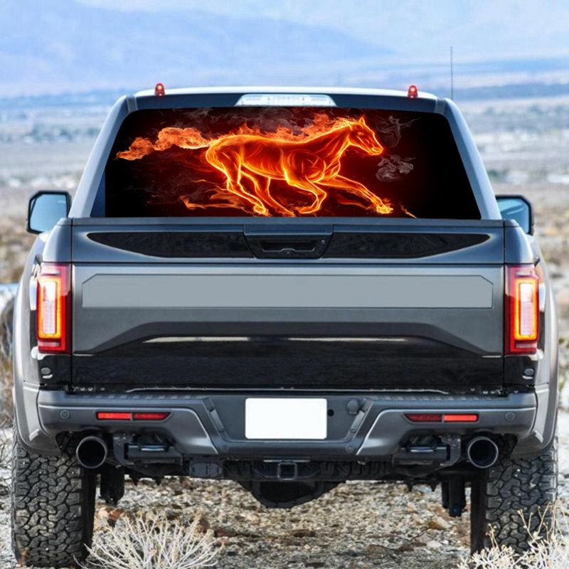 A148 for Truck Suv Pickup 3D Rear Windshield Sticker Sun Visor Decor ...