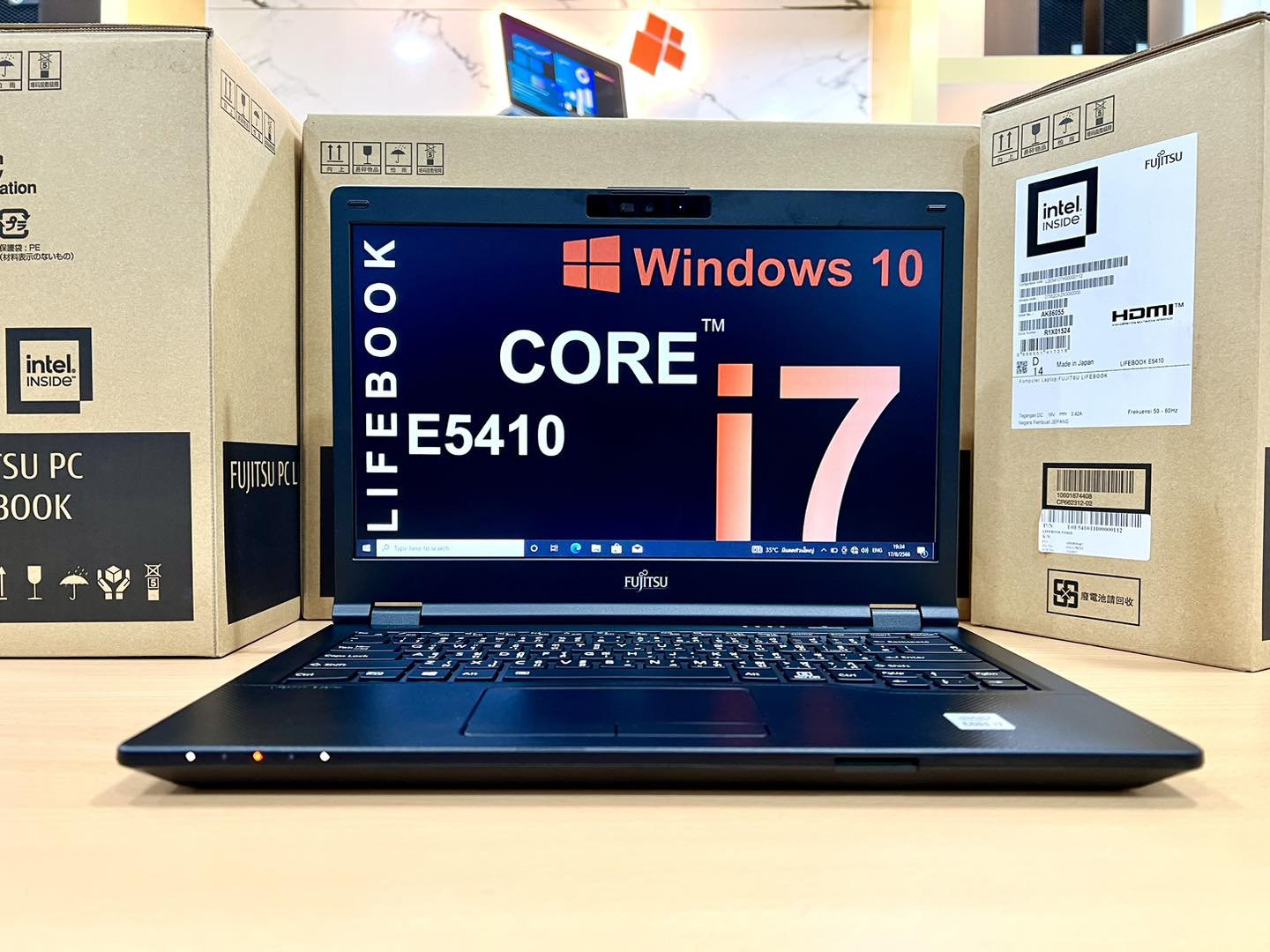 Fujitsu LifeBook E5410 | i7-10510U / Ram 16 GB / SSD M.2 256 GB / หน้า ...