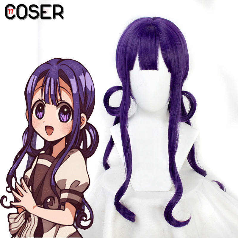 【COSER 77】 วิกผม 6 ชนิด Anime Toilet bound Hanako-kun cosplay Hanako ...