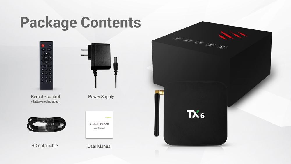 Tx6 (64GB ROM ) แรม 4GB 64GB Allwinner H6 Bluetooth Wifi5G Android 9.0 ...