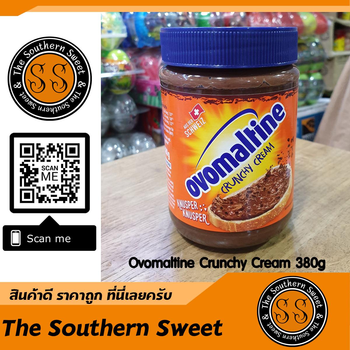 Ovomaltine Crunchy Cream 380 g โอโวมอลติน ครั้นชี่ ครีมช็อกโกแลต 380 ...