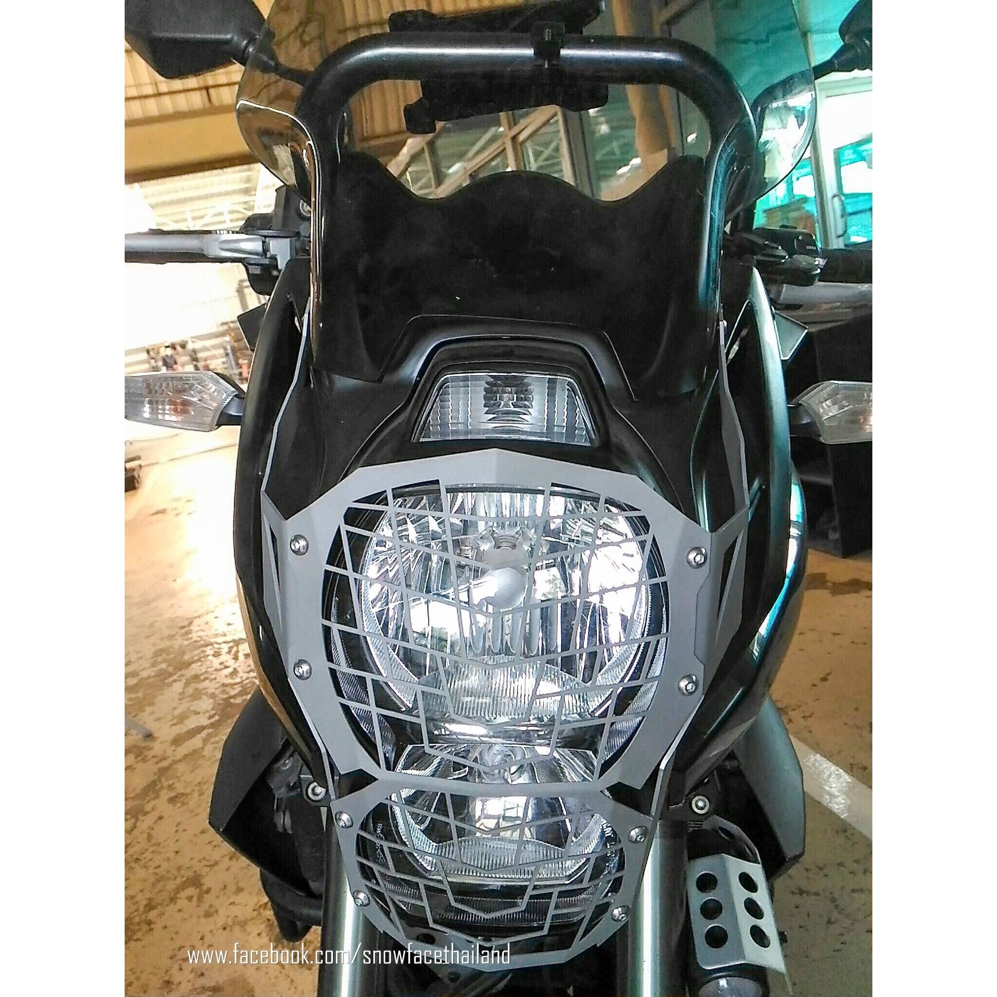 Guard Headlight kawasaki versys 650 ปี 2010 - 2014 สีเงิน - Accessories ...
