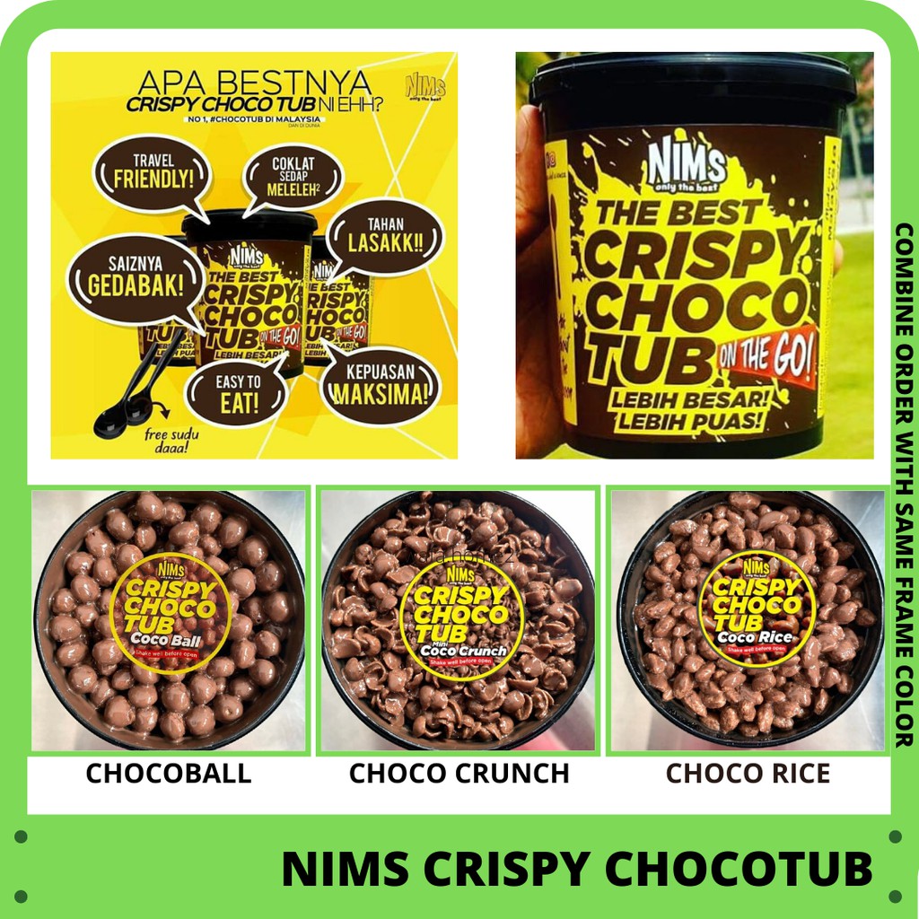 (รสช็อกโก้บอล) พร้อมส่ง Nims crispy choco tube นำเข้ามาเลเซีย ขนมเคลือบชอคโกแลต ขนมทานเล่น ชอค ...