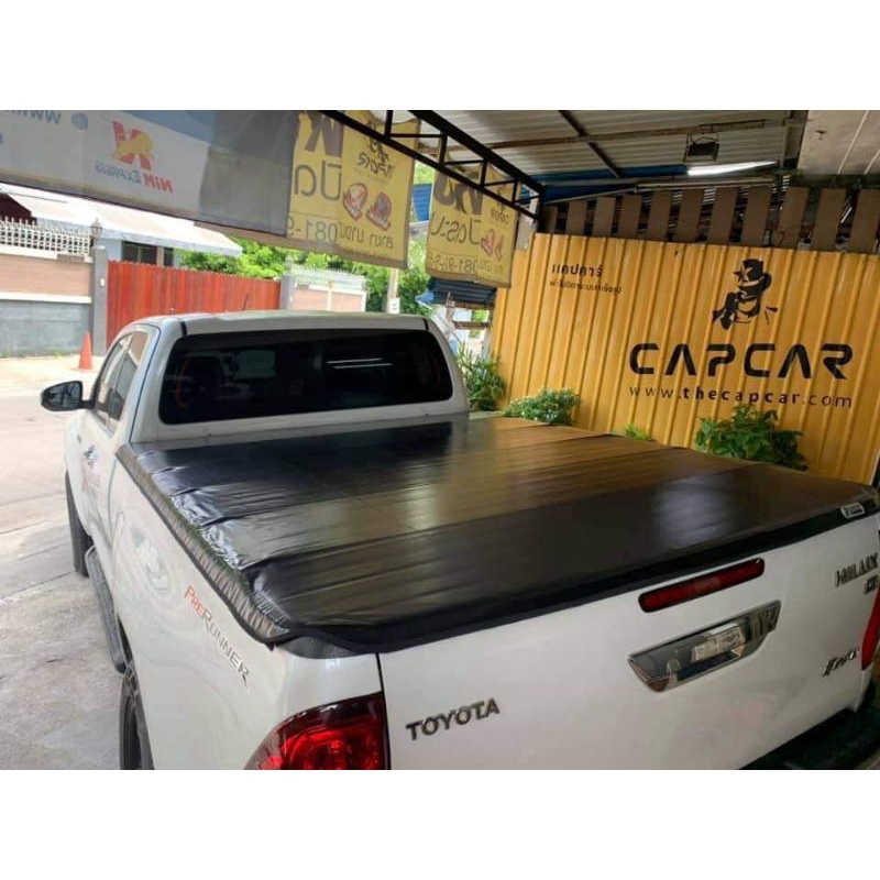 ผ้าใบปิดกระบะ capcar ของแท้ คานมากที่สุด+คลิปซิลิโคน tonneau ของแท้เจ้าของสิทธิบัตร แจ้งรุ่นและ ...