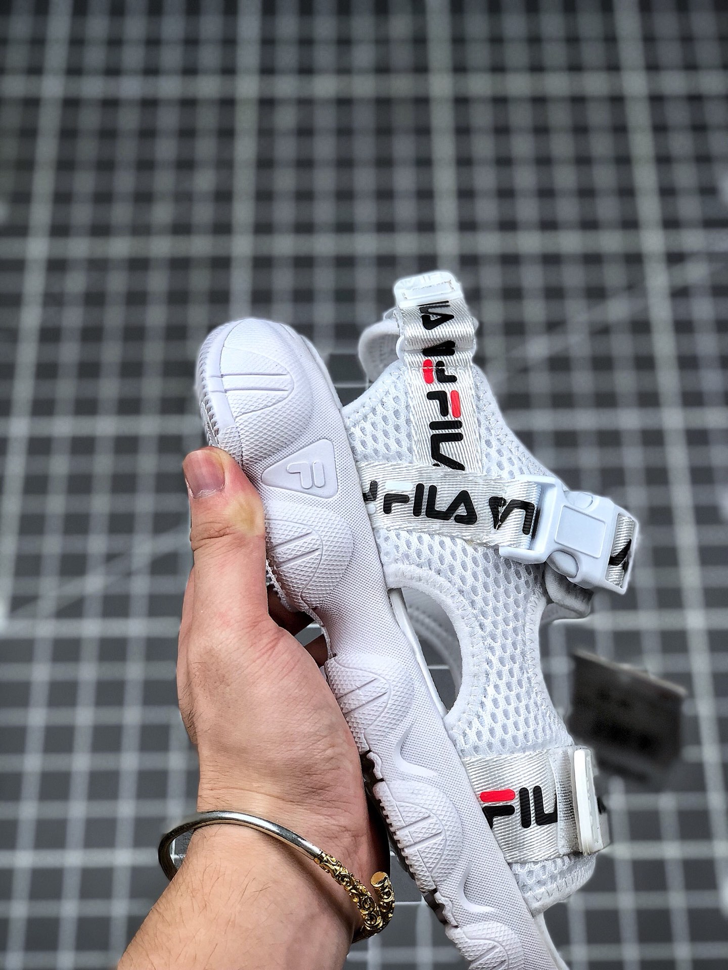 FILA Platform Sandals Genuine รองเท้าแตะรัดส้น SANDAL - z007 - ThaiPick