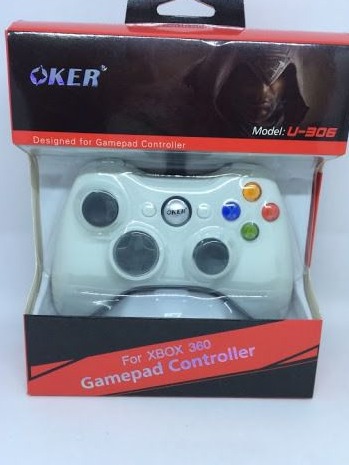 จอยเกมส์ Xbox 360 OKER รุ่น U-306 ใช้กับคอมพิวเตอร์ | Lazada.co.th