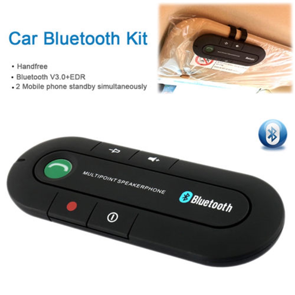 【HD VOICE????????????】Car Wireless Bluetooth 5.0 Speaker Hands-Free Car ...