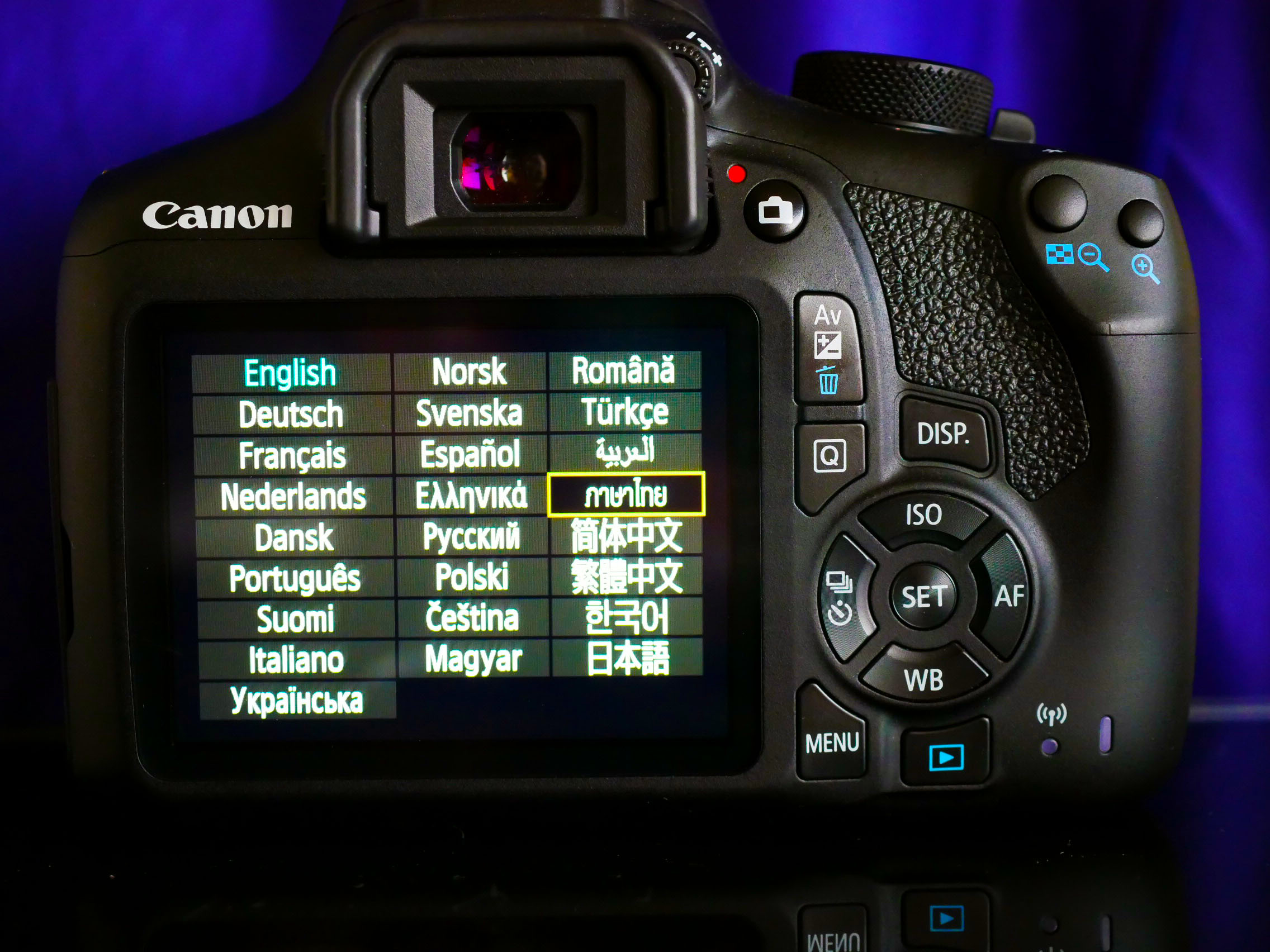 Canon EOS 1300D (Kiss X80 / Rebel T6) DSLR Wi-Fi NFC Body only - Nick's - ThaiPick