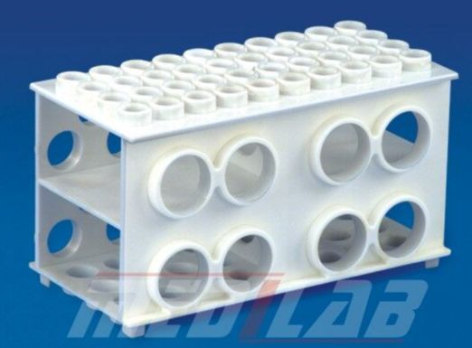Medilab® ชั้นวางหลอดทดลอง Universal Rack นำเข้าแท้ หลอดเส้นผ่าศูนย์กลาง ...