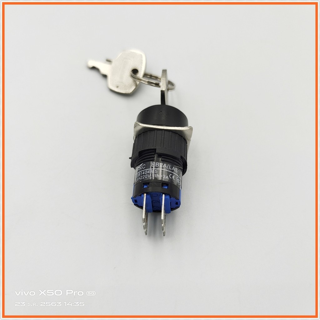 MODEL: LA16Y-11Y/LA16Y-22Y/ KEY SWITCH 16MM.สวิตซ์กุญแจ16มิล 2จังหวะ ...