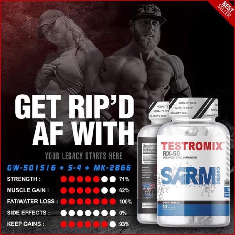 Sarm Combo Testromix 50mg 90caps ยินดีให้คำปรึกษาฟรีครับ - SARMS SERIES ...