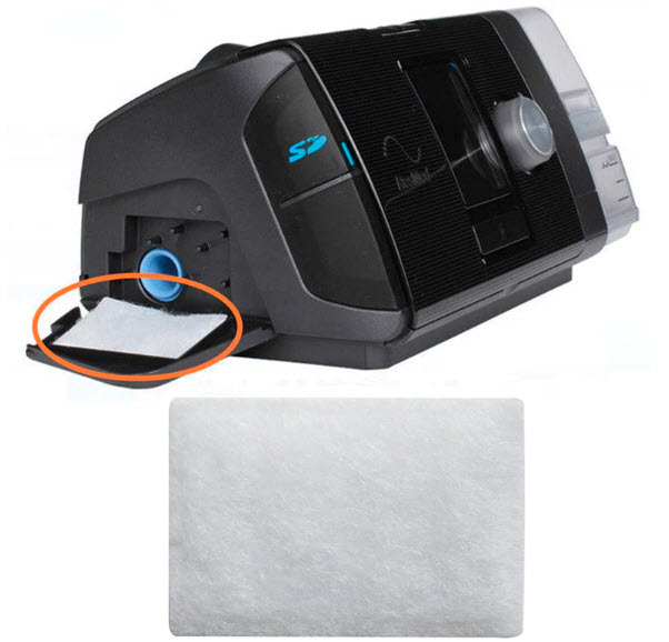 ️20แผ่น️ hepa Filter แผ่นกรองสำหรับเครื่อง CPAP ResMed ตัวกรองอเนก ...