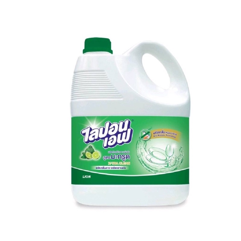 ของใหม่แท้จากบริษัท Lipon F ผลิตภัณฑ์ล้างจาน ไลปอน เอฟ 3600 ml. ราคา/1 ...