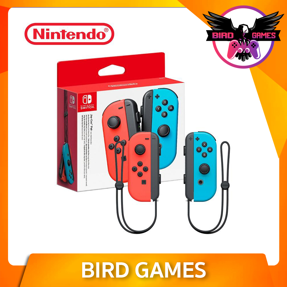 Joy Con for Nintendo Switch สี Neon (ฟ้า แดง) ของแท้ จอยcon Switch จอย ...