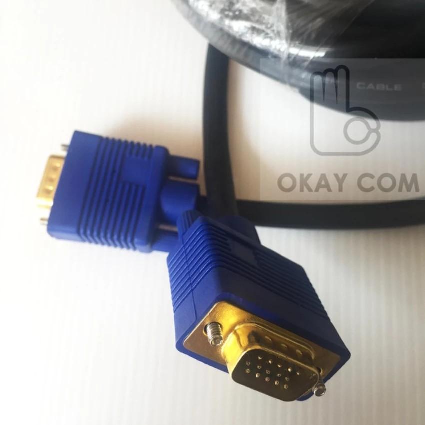 Glink สายจอ 10เมตร Super VGA RGB Projector/LCD/LED Cable 3+6 Cable 10M ...