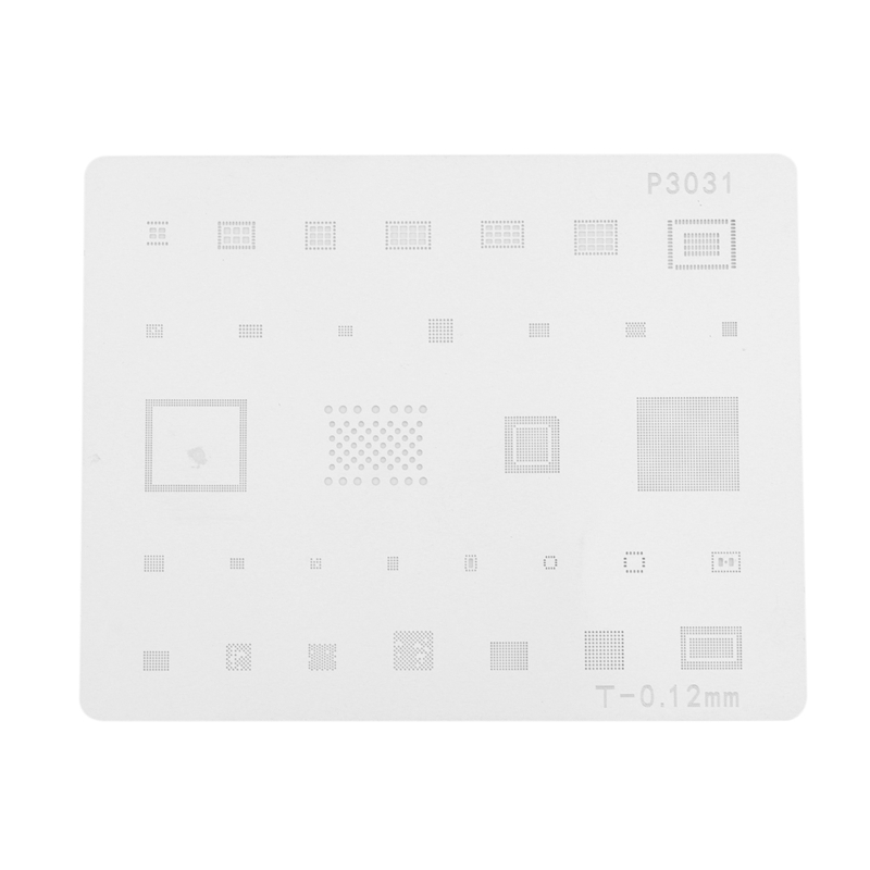 22PCS Mobile Phone IC Chip BGA Resolder Template Kit, Suitable for All ...