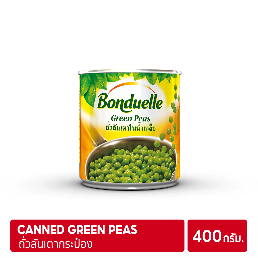 Bonduelle Green Peas 400g | ถั่วลันเตากระป๋อง | Lazada.co.th