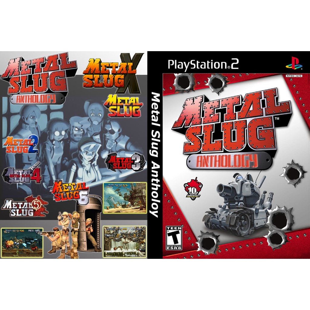 แผ่นเกมส์ PS2 Metal Slug Anthology คุณภาพ ส่งไว | Lazada.co.th