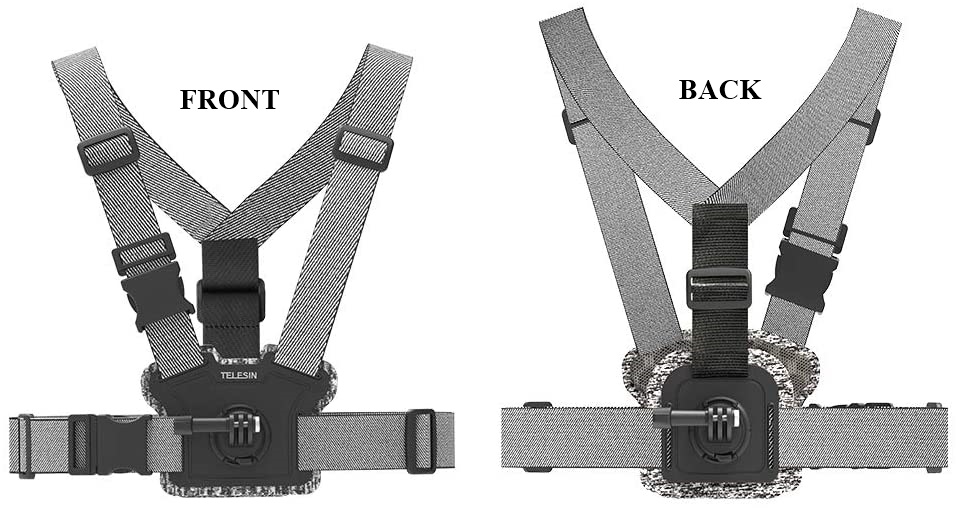 TELESIN Chest Mount Harness Chest Mount Harness for GoPro HERO Action ...