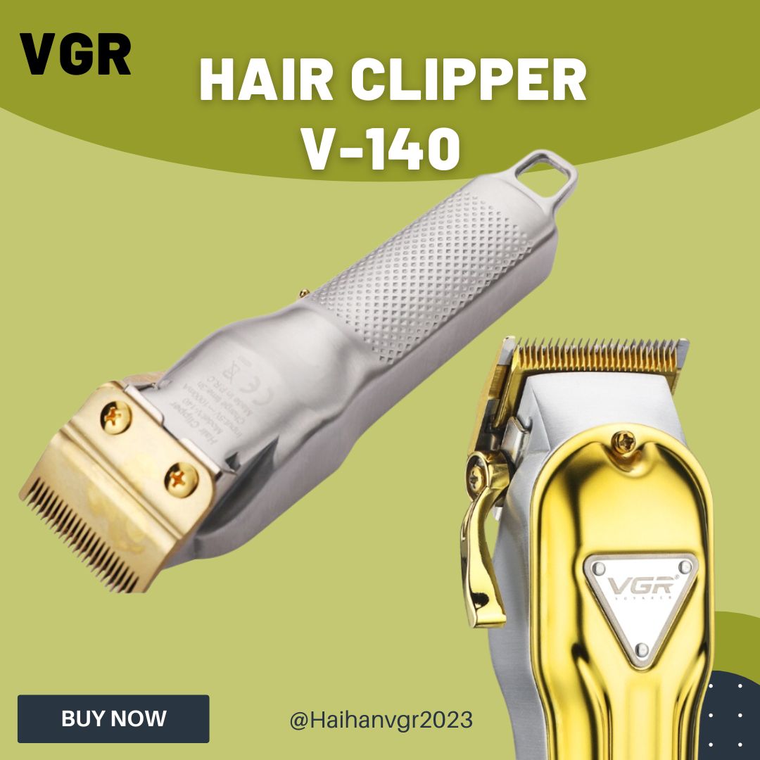 VGR ปัตตาเลี่ยนตัดผมไร้สVGR รุ่น V-140 ปัตตาเลื่ยนตัดผมแบบไร้สาย แสดง ...