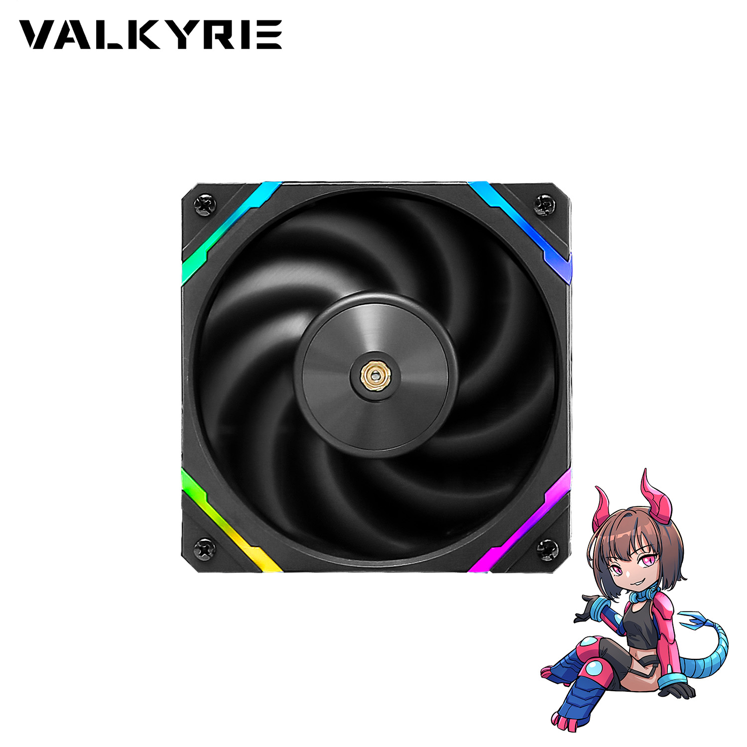 ชุดน้ำระบบปิด Valkyrie E240 Loki LED Screen Liquid Cooling 250W TDP ARGB Ready รับประกันสินค้า 3 ...