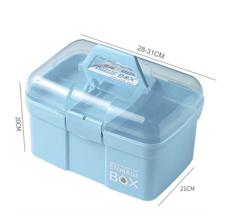 กล่อง Strong storage Box Big กล่องใส่ของ มี 6 สี กล่องใส่อุปกรณ์เล็บ ...