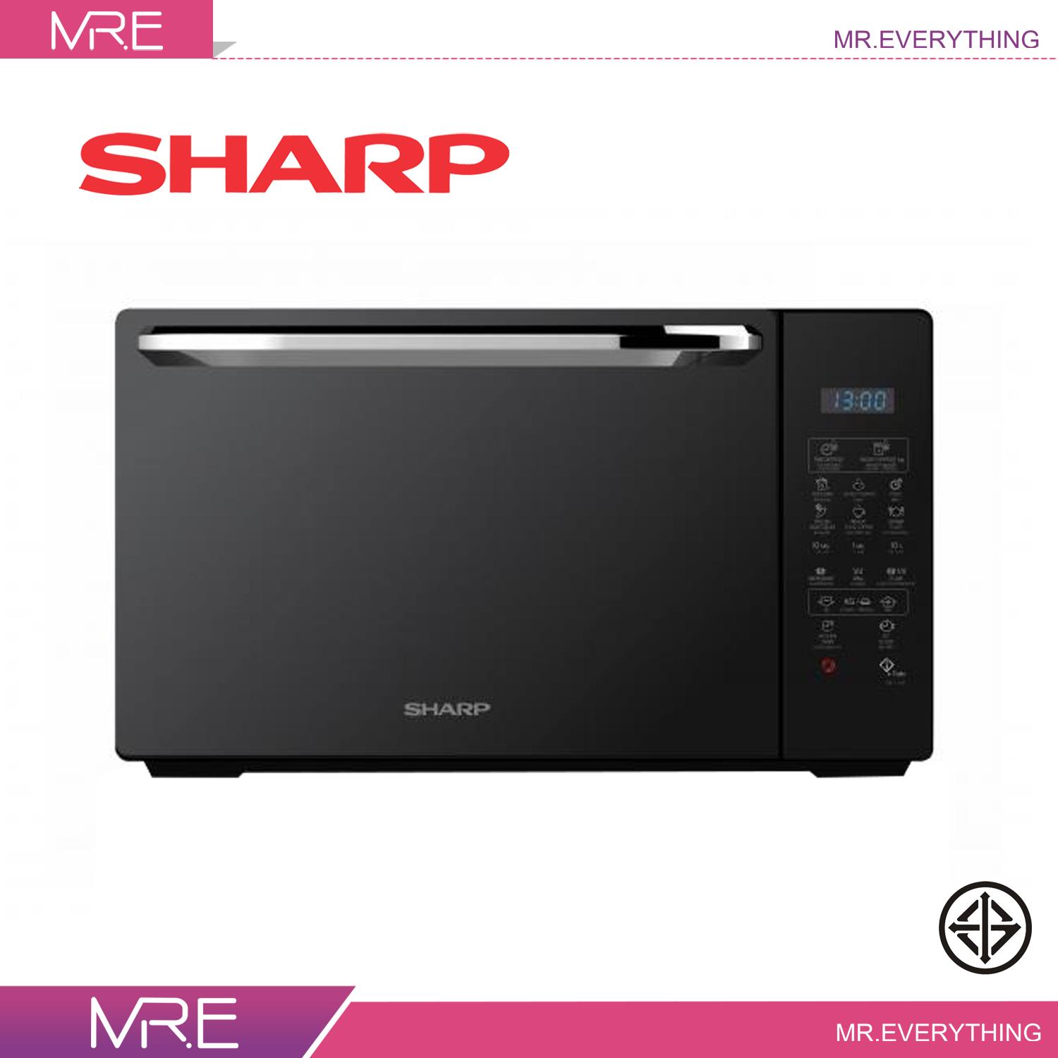 SHARP เตาไมโครเวฟ ความจุ 25 ลิตร รุ่น R-752PBK ขนาด 900 วัตต์ - Mr Everything - ThaiPick