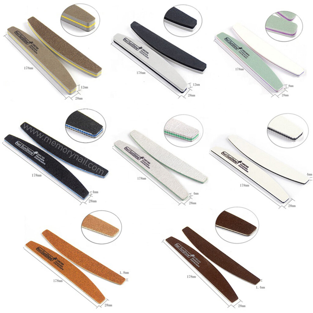 (( เซ็ทตะไบเล็บ 8แบบ *กล่องดำ )) ตะไบหยาบ ตะไบละเอียด ตะไบฟองน้ำ ตะไบ ...