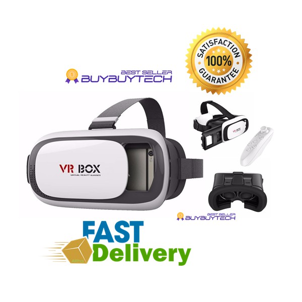 buybuytech แชร์ Favorite (53) แว่นตา 3D VR BOX + Remoteตัวควบคุมบลูบูธ ...