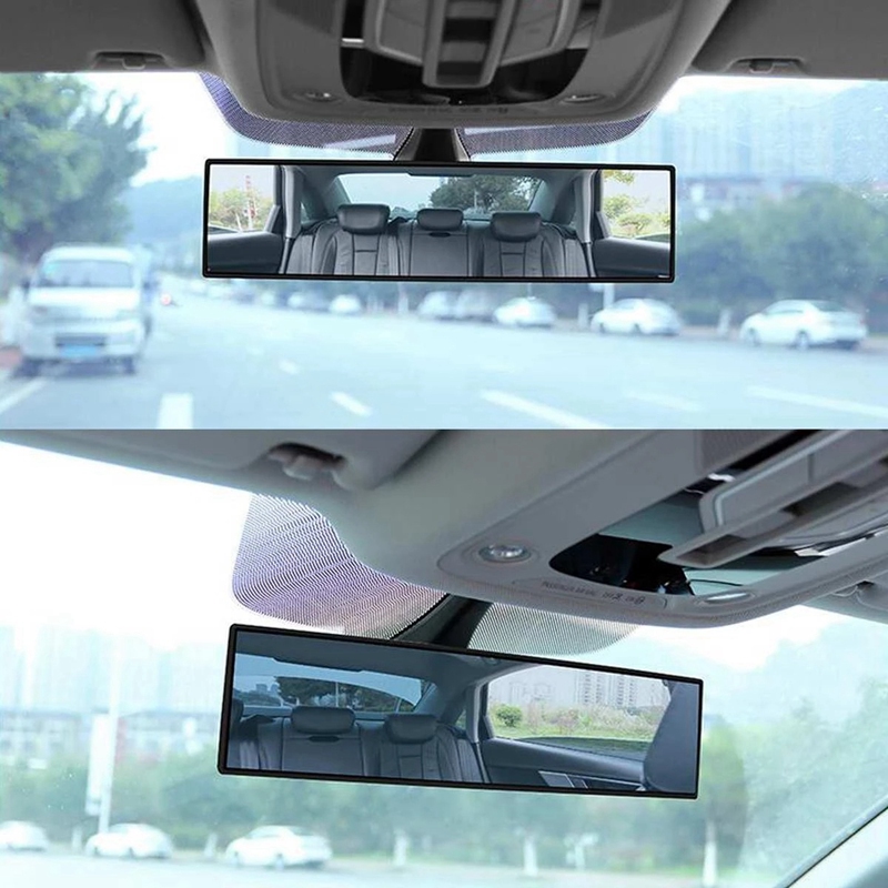 Universal Car Interior Mirror Wide Convex Anti-Glare Rearview Mirror ...