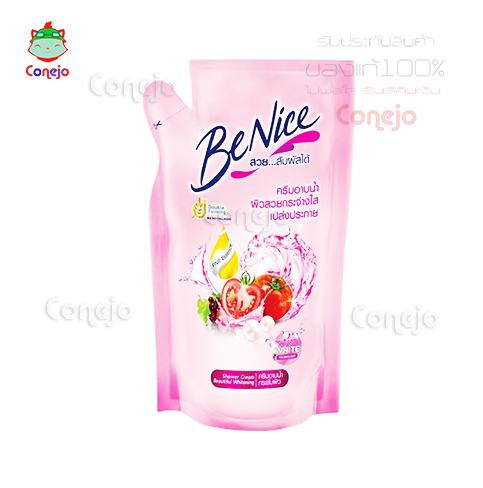 Benice ครีมอาบน้ำบีไนซ์ แบบขวดพกพาง่าย 180 มล. / แบบถุงเติม 400 มล.ฟองนุ่ม ชุ่มชื้น สุดคุ้ม ...