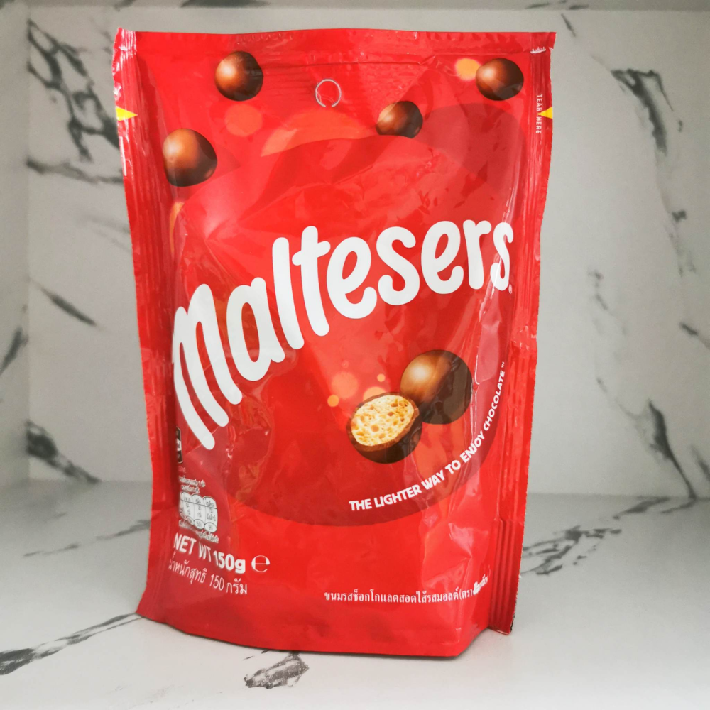 Maltesers Chocolate Ball มอลทีเซอร์ ขนมรสช็อกโกแลตสอดไส้รสมอลต์ 150 ...