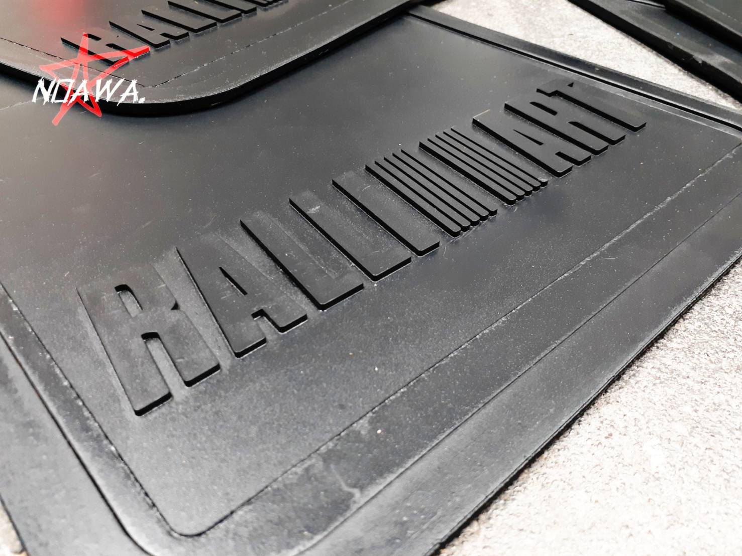 บังโคลนรถยนต์ Ralli Art Black Edition (เฉพาะแผ่น 1คัน หน้า+หลัง ...