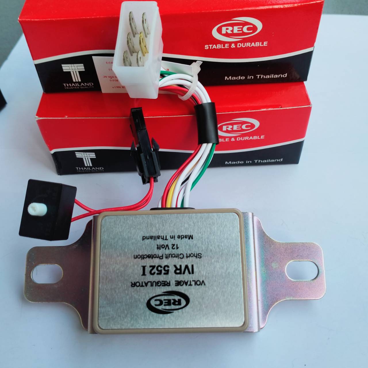 คัทเอาท์ ไดชาร์จ 552 ic 12v IVR RECแบบมีเทอร์โมหนุนปรับกระแสไฟได้ และ ...
